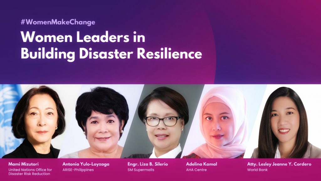 Advocates underscore importance of women in disaster management and ...