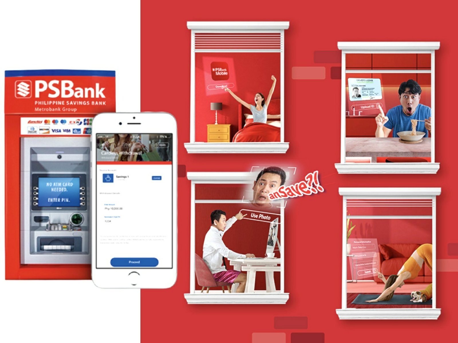 Opening new bank account made easier and safer with PSBank Mobile App ...