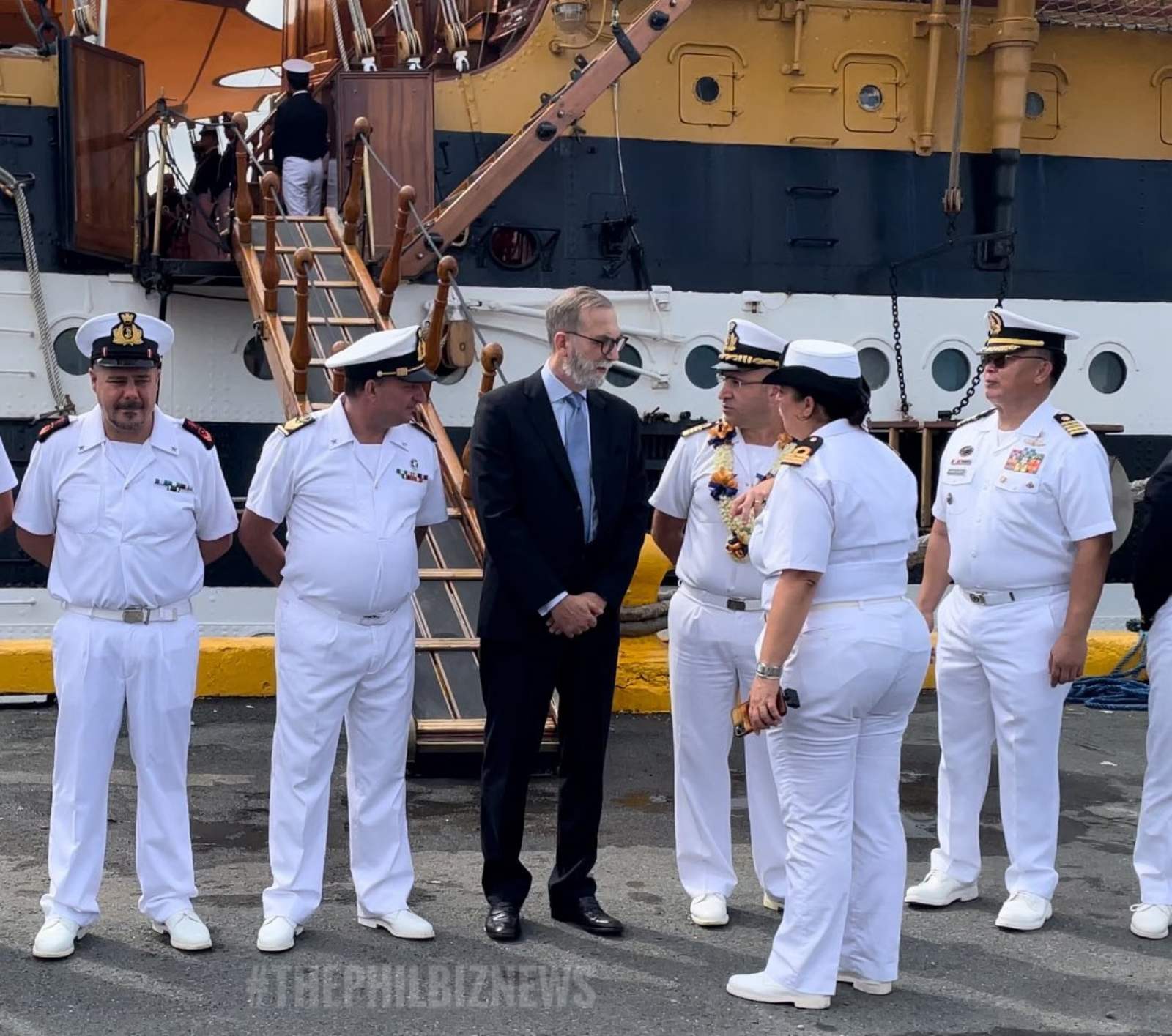'World's most beautiful ship' Amerigo Vespucci makes its historical ...