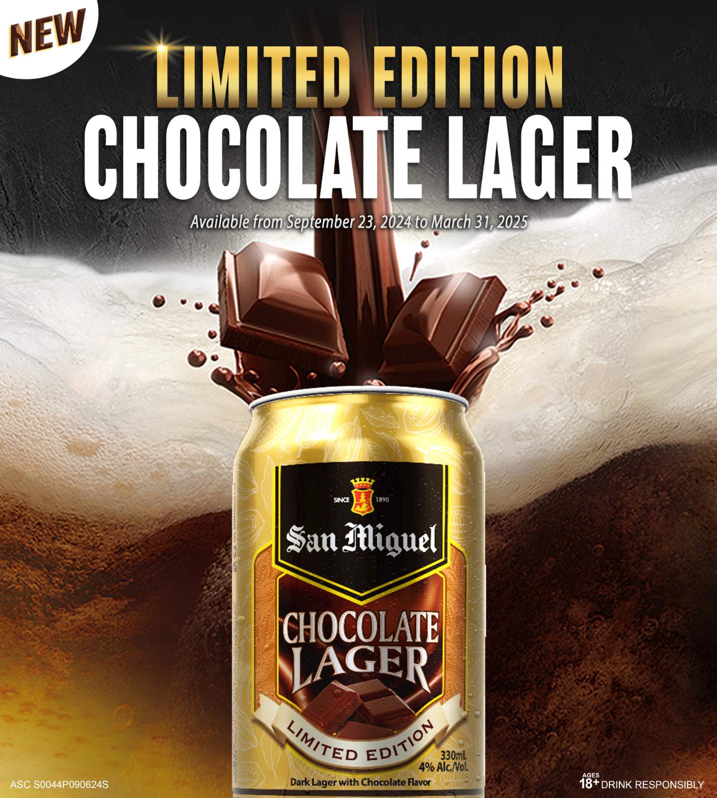 San Miguel Brewery Launches Phl's first Chocolate Lager - THEPHILBIZNEWS