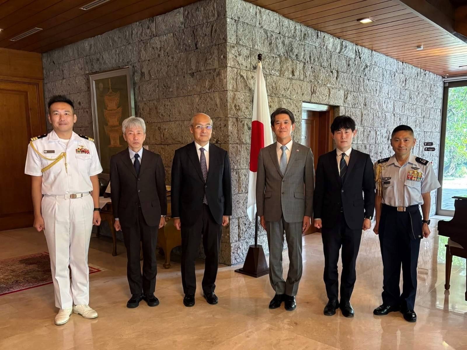 Japan envoy Endo welcomes Japan defense school chief Kubo to PH ...