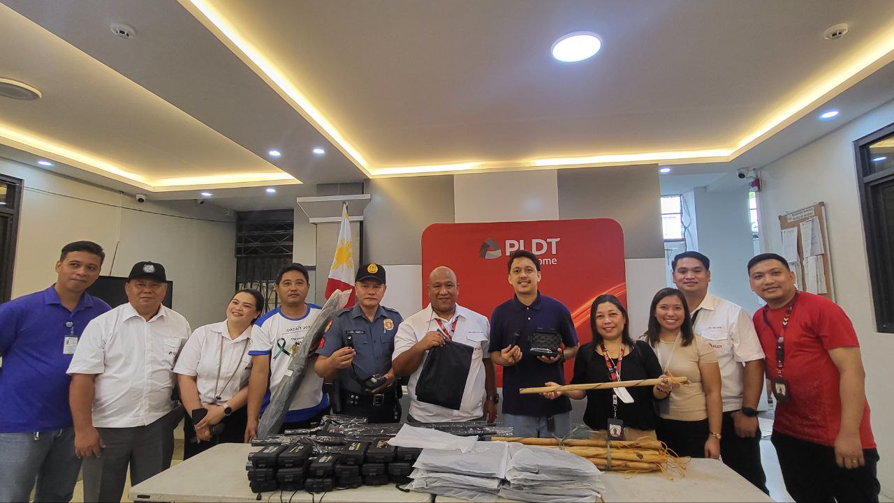 PLDT strengthens local security, partners with barangay to combat ...