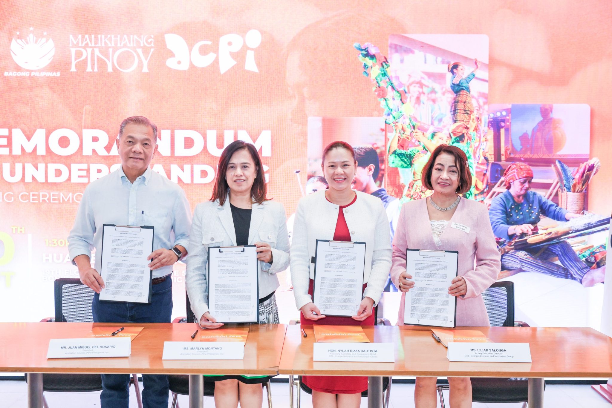 DTI, ACPI ink deal to power Filipino creatives on global stage - THEPHILBIZNEWS